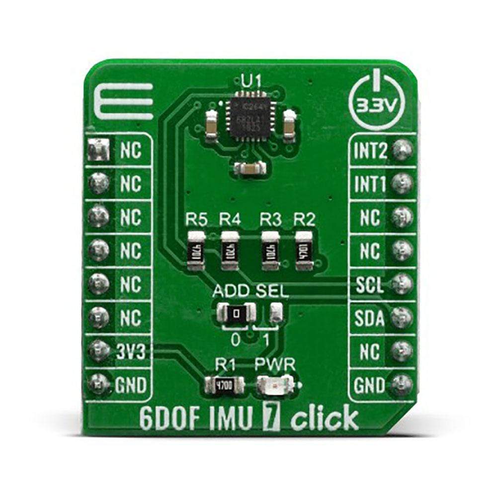 Mikroe 6dof Imu 7 Click Board™ Mikroe 3776 Debug Store