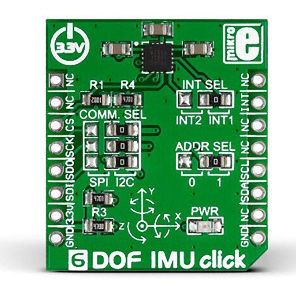 Mikroe 6dof Imu Click Board™ Mikroe 1941 Debug Store
