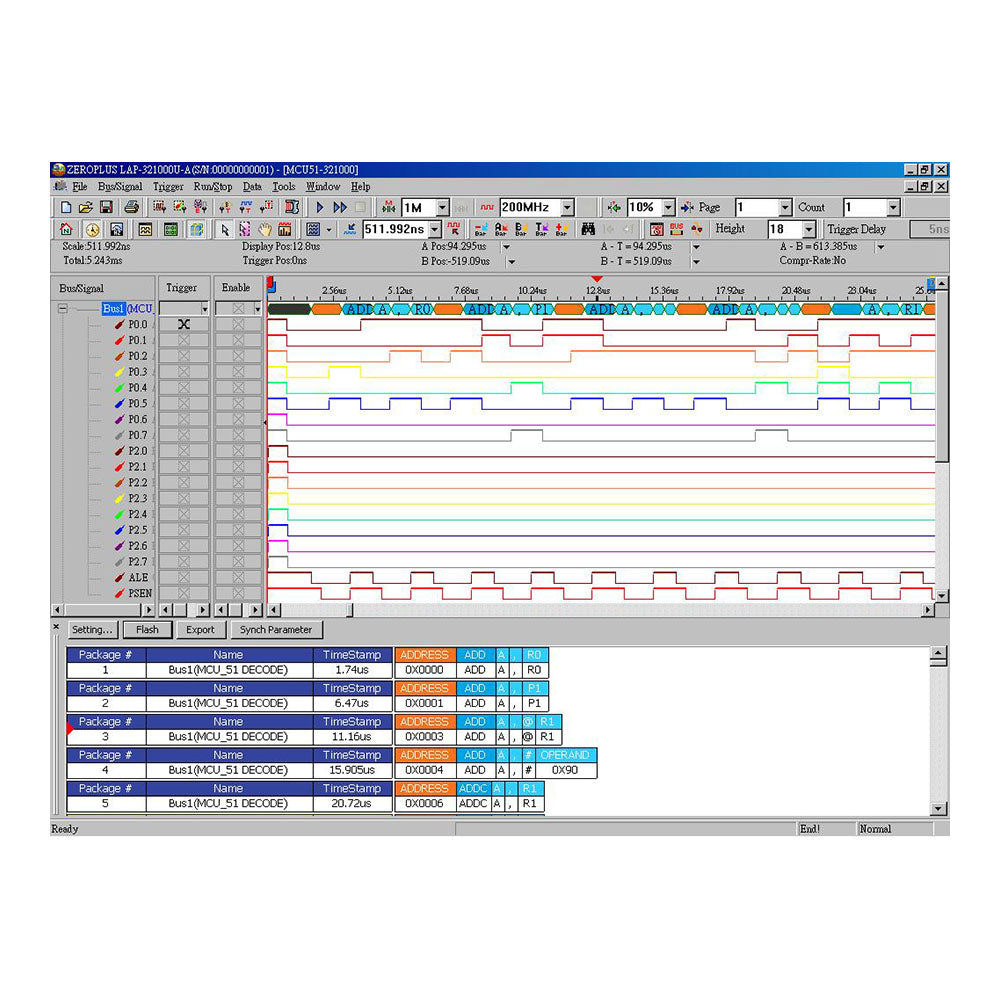 MCU-51 Bus Decoder Catalogue - The Debug Store UK