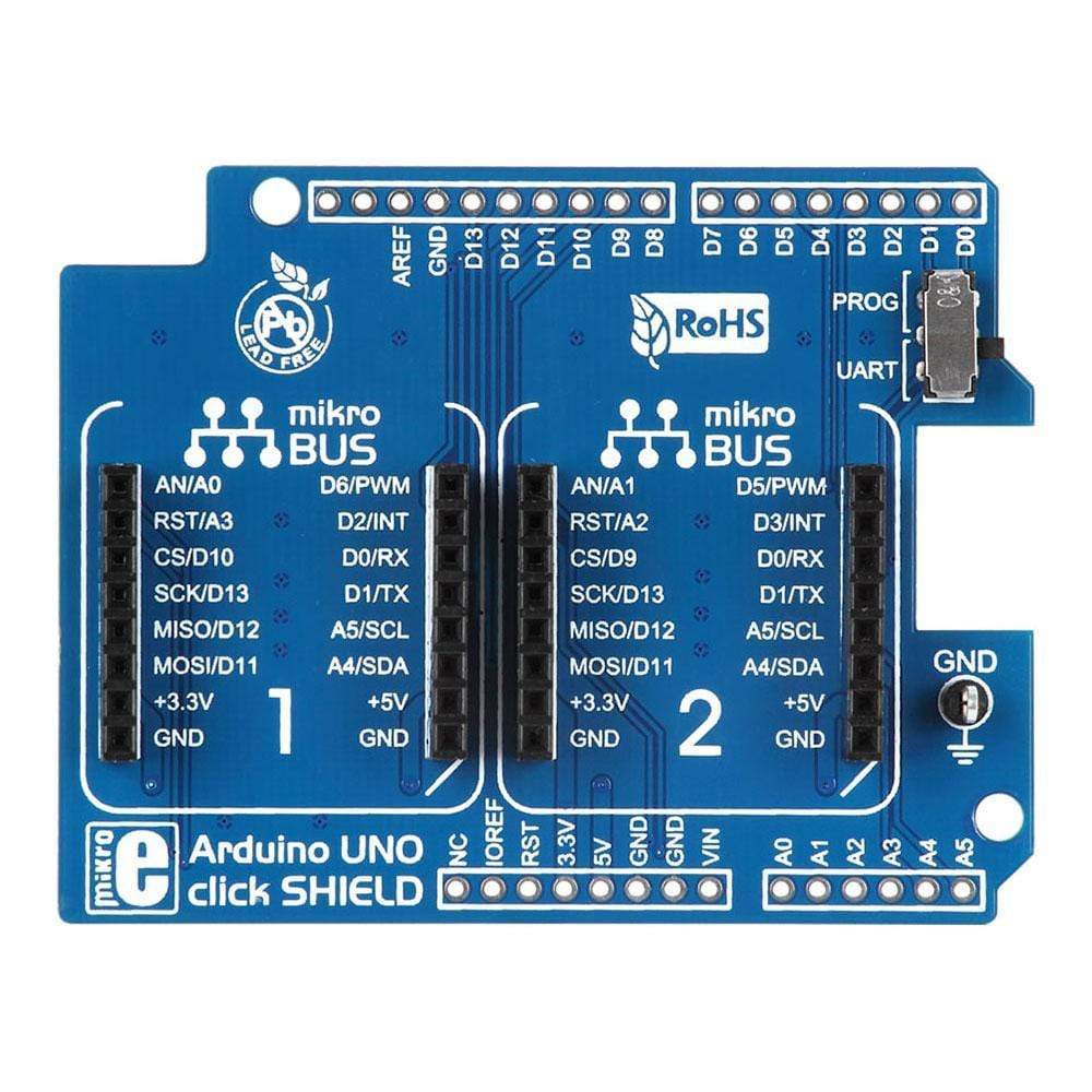 Mikroe Arduino Uno Click Board™ Shield Mikroe 1581 Debug Store