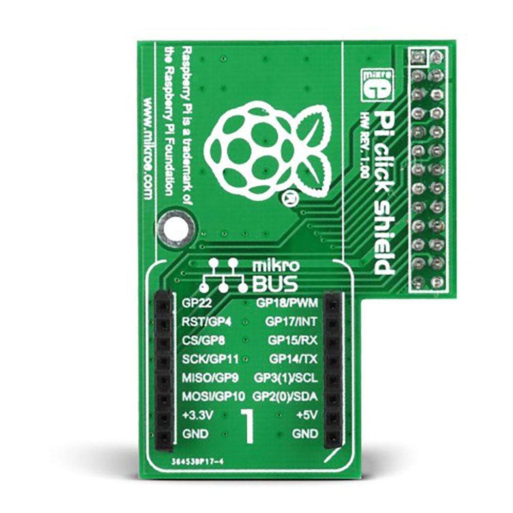 Mikroe Raspberry Pi Click Board™ Shield Mikroe 1513 Debug Store